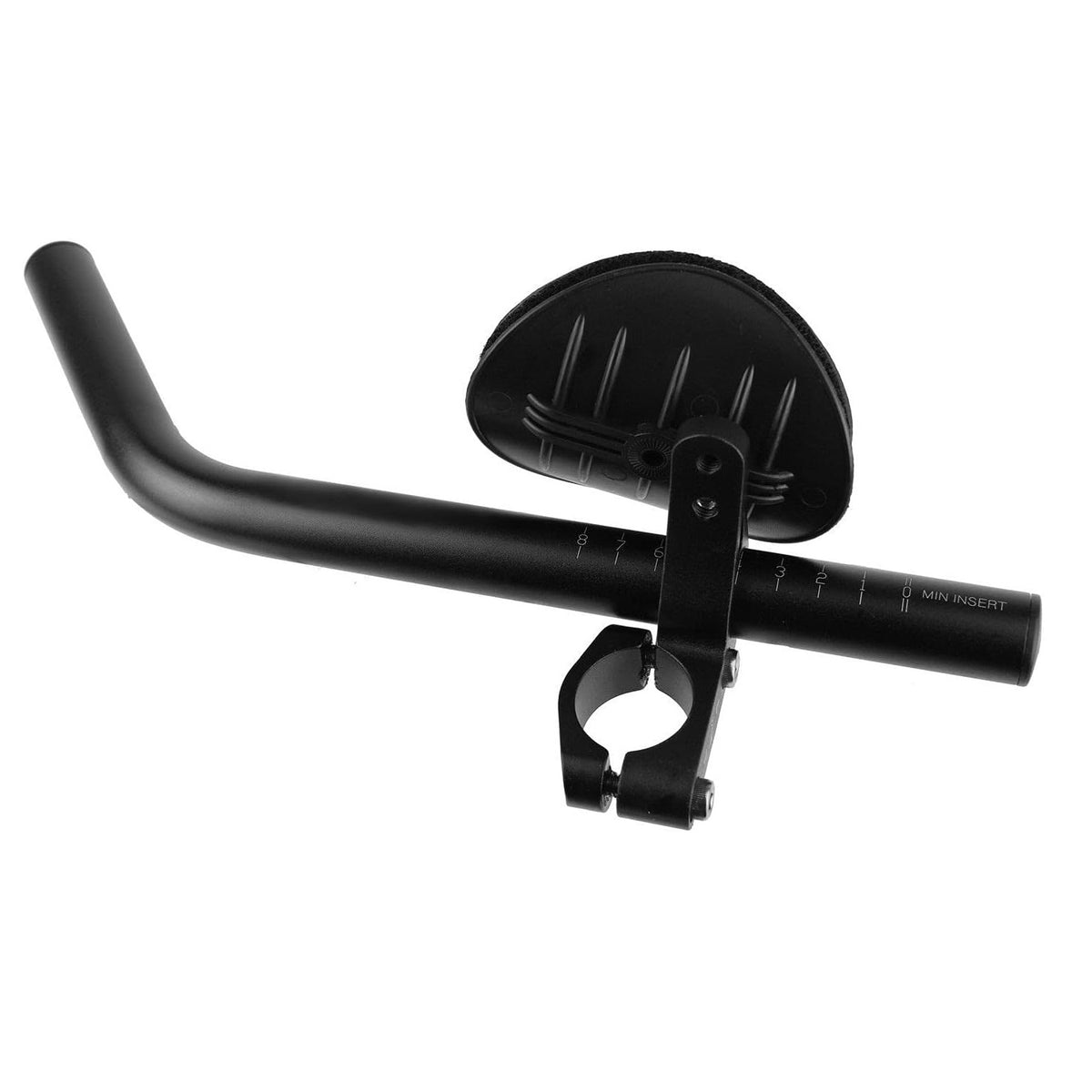 TranzX Bike Triathlon Bar with Clip-on Arm Rest & Detachable Pads ...